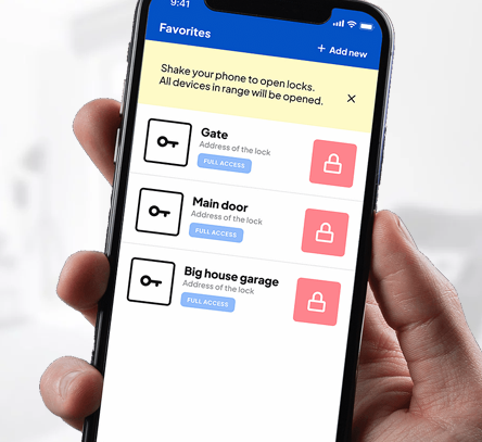 BLE Locking Standard 2 – Electronic Door Lock w/ Smartphone Access – Security Gear